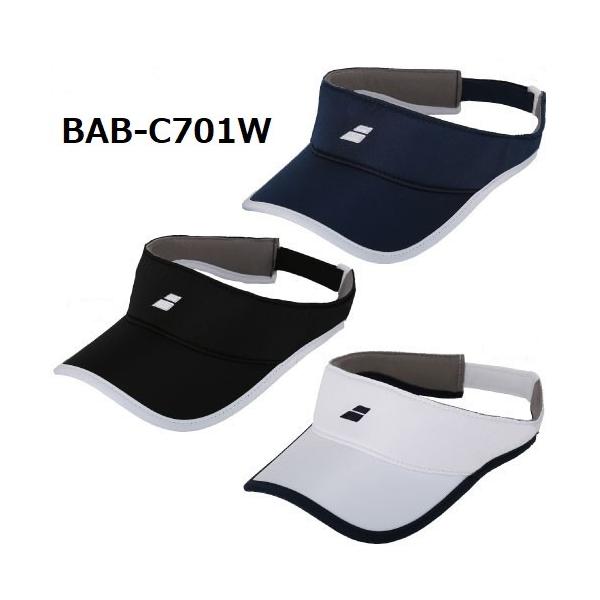 レディース バボラ Babolat Women's ゲームバイザー品番　 BAB-C701Wサイズ F(55cm)カラー (WH)ホワイト/(BK)ブラック/(IB)インクブルー素材   POLYESTER WOVENITF(国際テニス連盟...