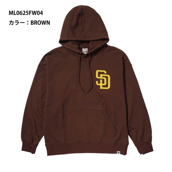 品番　ML0625FW04　BROWNMLB　パドレス　　田代スポーツ　タシロスポーツ　25.9