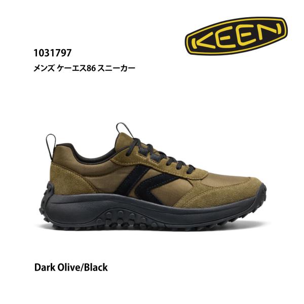 メンズ ケーエス86 スニーカー●品番 :1031797●カラー：Dark Olive/Black●重さ（片足）: 11.82oz / 335g●ヒールの高さ1.34in / 34mm●ドロップ0.47in / 12mmオリジナルフィット環...