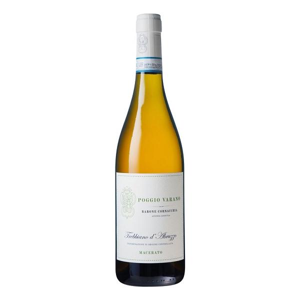 Trebbiano d'Abruzzo Macerato Poggio Varano 2021 Barone Cornacchia【白】【辛口】【アルコール度数 13.5％】【ビオ】【オレンジワイン】等級 : Bianco D.O.C.葡萄...