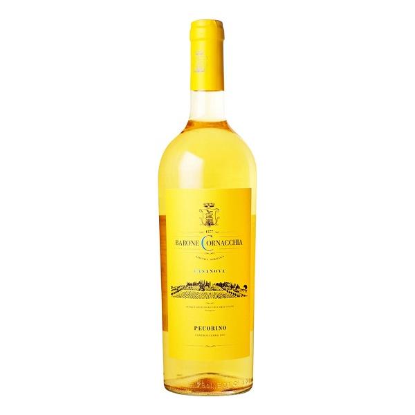 Controguerra Pecorino Casanov 2024 Barone Cornacchia【白】【辛口】【アルコール度数 13％】【ビオ】等級 : Bianco D.O.C.葡萄品種：ペコリーノ 100%熟成 : ステンレスタ...