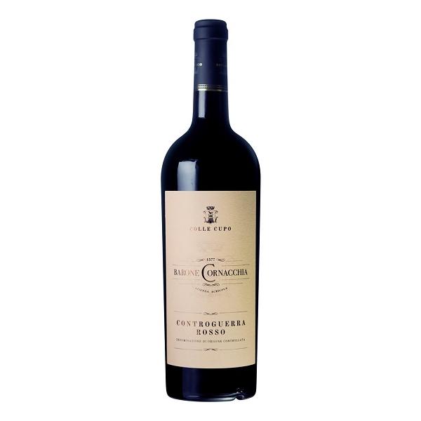 Controguerra Rosso Colle Cupo 2019 Barone Cornacchia【赤】【フルボディ】【アルコール度数 14％】【ビオ】等級 : Rosso D.O.C.葡萄品種：モンテプルチャーノ 60%、カベルネ ...