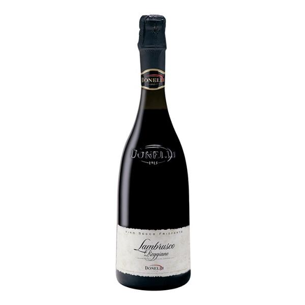 Lambrusco Reggiano Secco Scaglietti Bottle N.V. Donelli【赤】【弱発泡性】【辛口】等級 : Rosso Frizzante D.O.P.葡萄品種：ランブルスコ マラーニ と ランブルスコ...