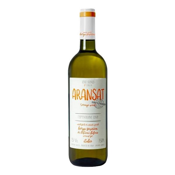 Orange Wine ARANSAT Non-Filter N.V. Borgo Savaian【白】【辛口】【オレンジワイン】【アルコール度数13.0％】等級 : Bianco葡萄品種：ピノ グリージョ 85%、ソーヴィニヨン ブラン ...