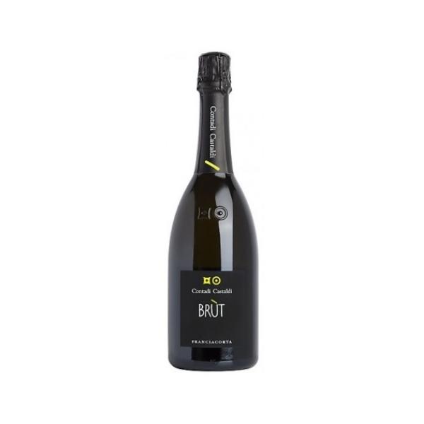 Franciacorta Brut S.A. Contadi Castaldi【白】【泡】【辛口】【アルコール度数 12.5％】等級 : Bianco Spumante D.O.C.G.葡萄品種：シャルドネ(80%)、ピノ ネロ(10%)、...