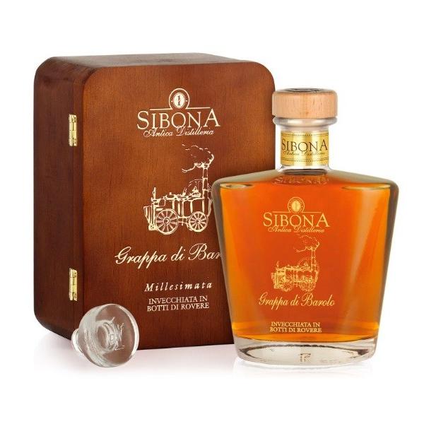 Grappa di Barolo Invecchiata Riserva Speciale 2009 Sibona【グラッパ】【辛口】等級 : Grappa Piemontese葡萄品種：ネッビオーロ 100%蒸留 : アランビッコで蒸留後...