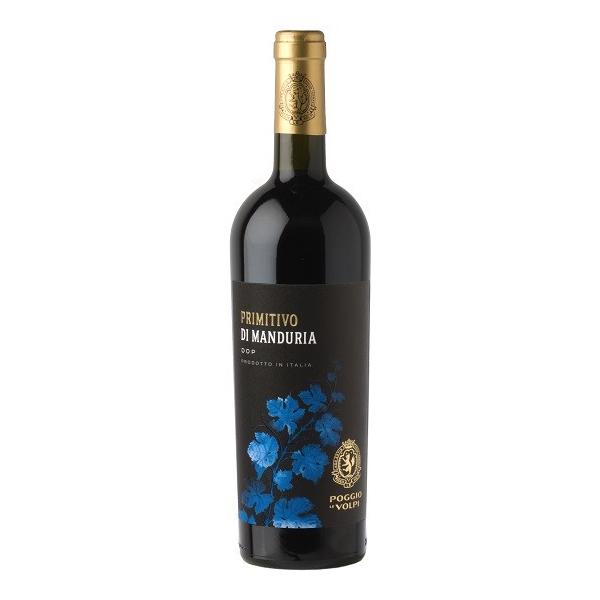 Primitivo di Manduria 2023 Poggio Le Volpi【赤】【フルボディ】【アルコール度数 14%】等級 : Rosso D.O.C.葡萄品種：プリミティーヴォ 100%熟成 : ステンレスタンク※ヴィンテージ...