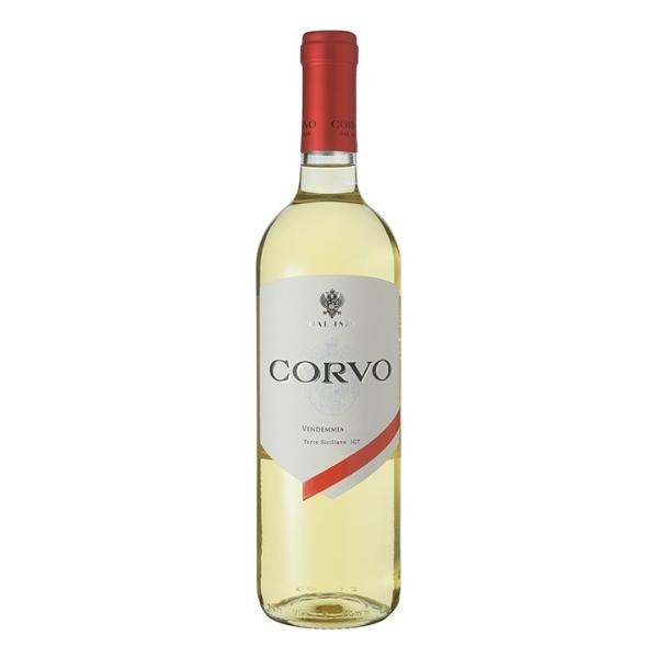 Corvo Bianco 2023 Duca di Salaparuta【白】【辛口】【アルコール度数 14％】等級 : Bianco I.G.T.葡萄品種：インツォリア、グレカニコ熟成：ステンレスタンクで5ヶ月間年間生産本数 : 1,50...