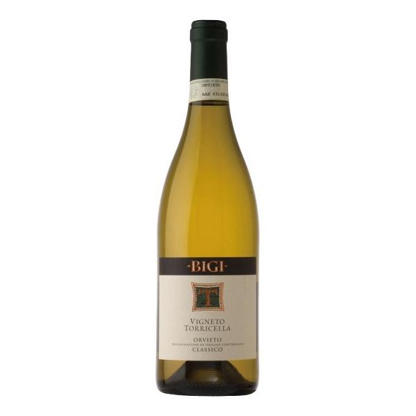 Orvieto Classico Vigneto Torricella 2024 Bigi【白】【辛口】等級 : Bianco D.O.C.葡萄品種：トレッビアーノ トスカーノ 40%、グレケット 20%、マルヴァジア 10%、ドゥルペッジ...