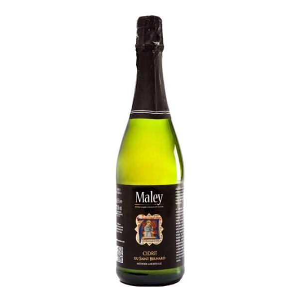 Cidre du Saint Bernard Metodo Ancestrale (2022) Maley【白】【泡】【リンゴ酒】リンゴ品種：ラヴェンツェ、クロッソン ド ブシ熟成：メトド アンセストラルアルコール度数 : 3.50％
