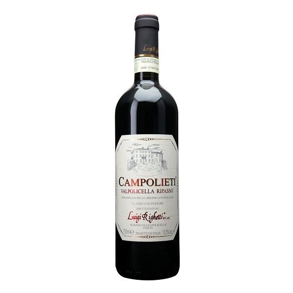 Valpolicella Classico Superiore Campolieti Ripasso 2021 Luigi Righetti【赤】【ミディアムボディ】【アルコール度数 13.5％】等級 : Rosso D.O.C.葡萄品種：...