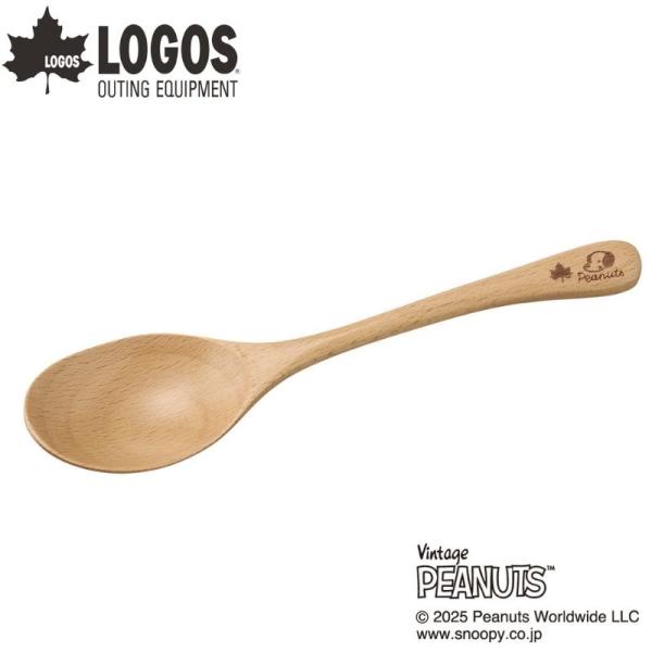 木製スプーン スヌーピーコミック誕生75周年デザイン SNOOPY かわいい 可愛い 耐久性と実用性に優れたブナ材使用 お子様にも安心の木製食器