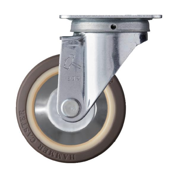 物流保管用品〜キャスター〜プレート式ウレタン車