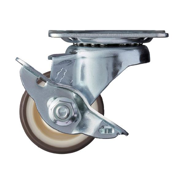 物流保管用品〜キャスター〜プレート式ウレタン車