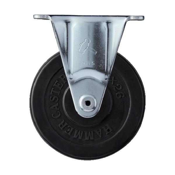 物流保管用品〜キャスター〜プレート式ゴム車