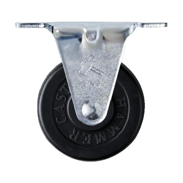 物流保管用品〜キャスター〜プレート式ゴム車