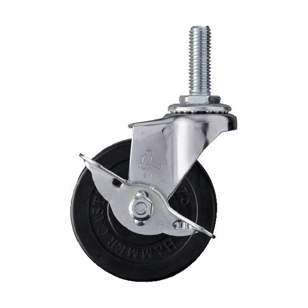 物流保管用品〜キャスター〜ねじ込み式ゴム車