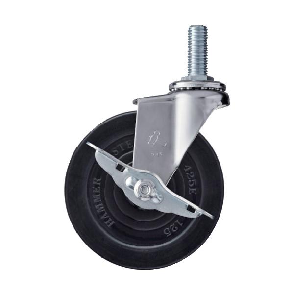 物流保管用品〜キャスター〜ねじ込み式ゴム車