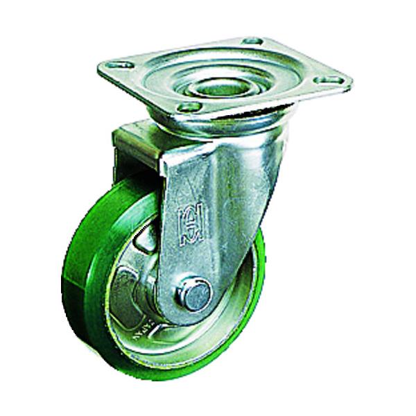物流保管用品〜キャスター〜プレート式ウレタン車
