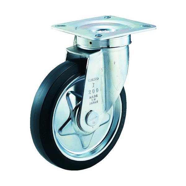 物流保管用品〜キャスター〜プレート式ゴム車