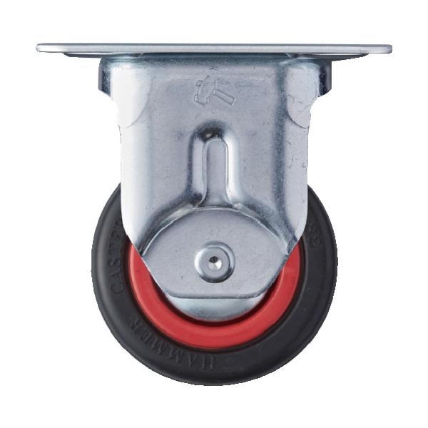 物流保管用品〜キャスター〜プレート式ゴム車