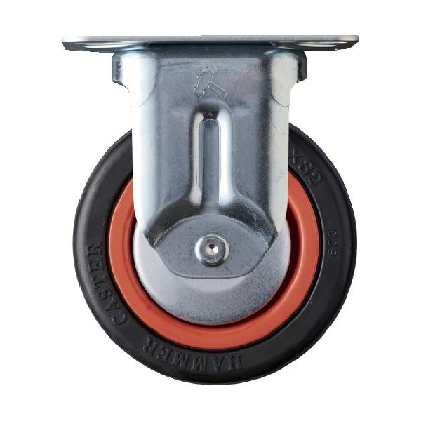 物流保管用品〜キャスター〜プレート式ゴム車