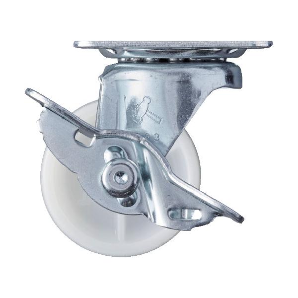 物流保管用品〜キャスター〜プレート式ナイロン車