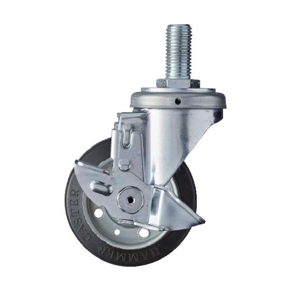 物流保管用品〜キャスター〜ねじ込み式ゴム車