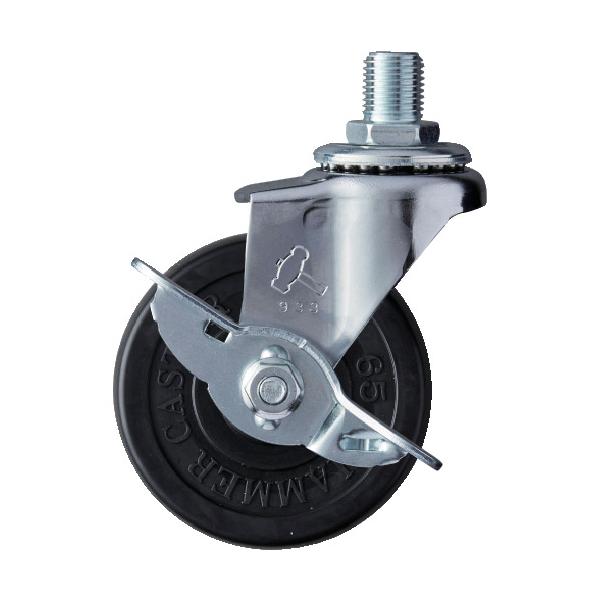 物流保管用品〜キャスター〜ねじ込み式ゴム車