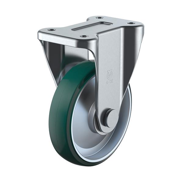 物流保管用品〜キャスター〜プレート式ウレタン車