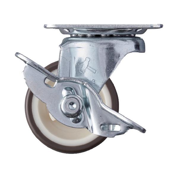 物流保管用品〜キャスター〜プレート式ウレタン車