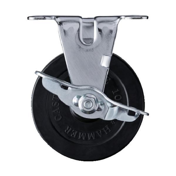 物流保管用品〜キャスター〜プレート式ゴム車