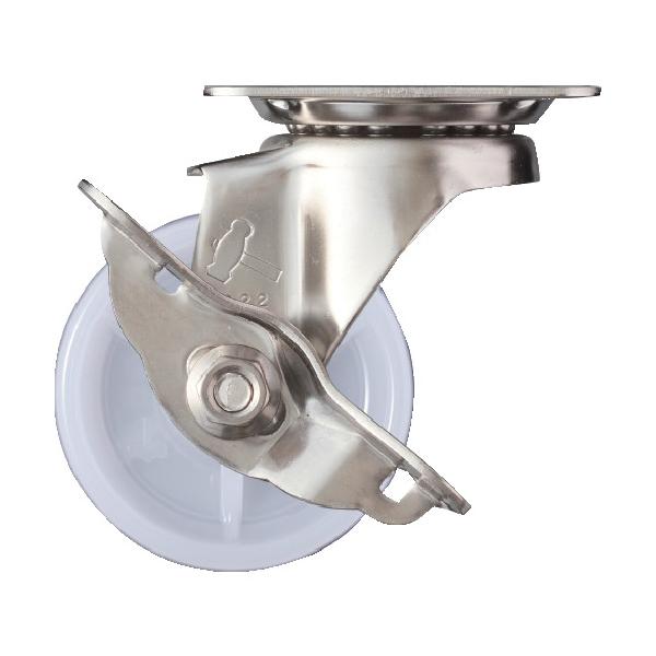 物流保管用品〜キャスター〜プレート式ナイロン車