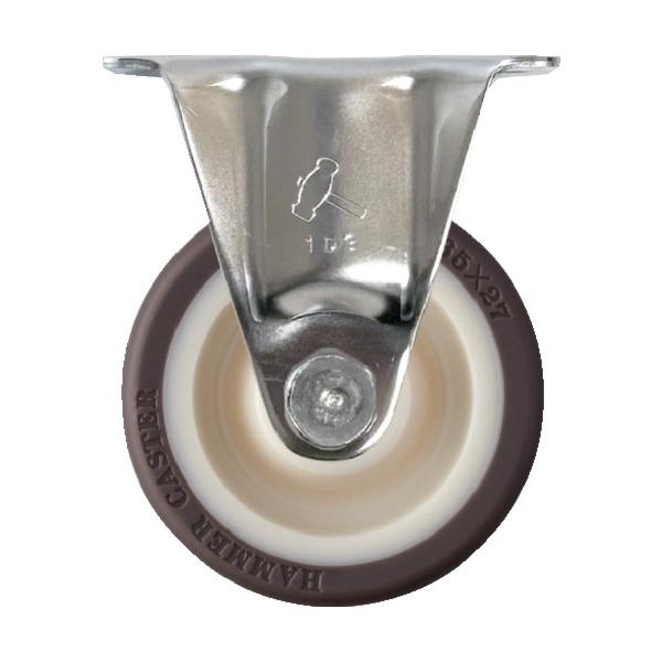 物流保管用品〜キャスター〜プレート式ウレタン車