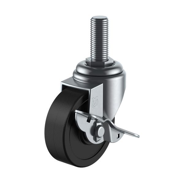 物流保管用品〜キャスター〜ねじ込み式ゴム車