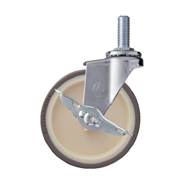 物流保管用品〜キャスター〜ねじ込み式ウレタン車