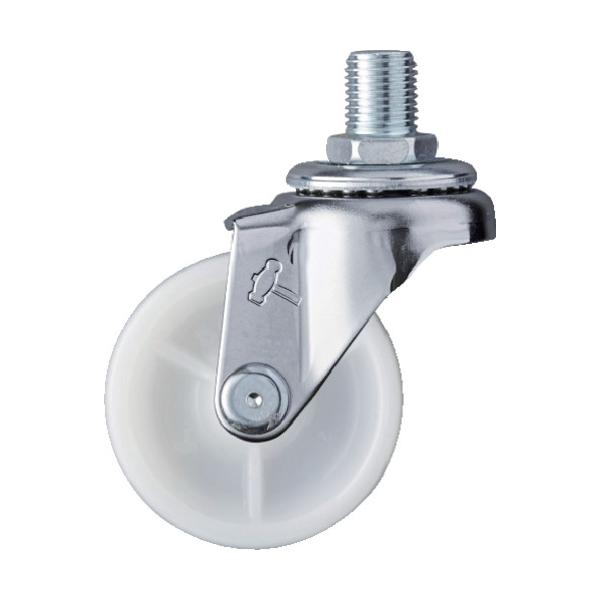 物流保管用品〜キャスター〜ねじ込み式ナイロン車