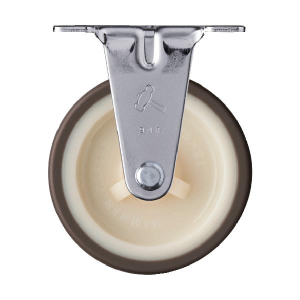 物流保管用品〜キャスター〜プレート式ウレタン車