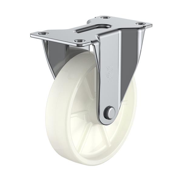 物流保管用品〜キャスター〜プレート式ナイロン車