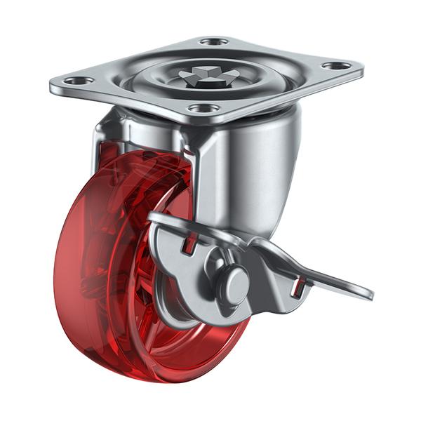 物流保管用品〜キャスター〜プレート式ポリカーボネート車