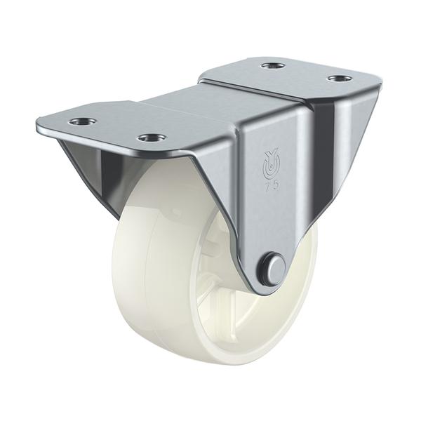 物流保管用品〜キャスター〜プレート式ナイロン車