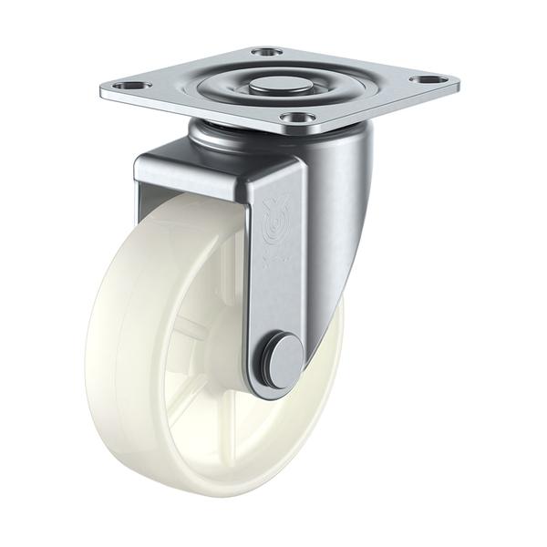 物流保管用品〜キャスター〜プレート式ナイロン車