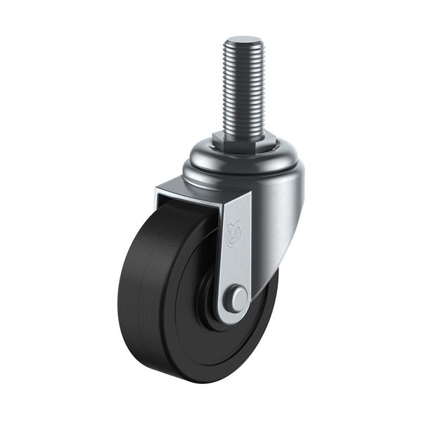 物流保管用品〜キャスター〜ねじ込み式ゴム車