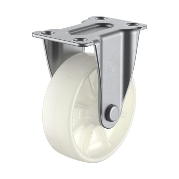 物流保管用品〜キャスター〜プレート式ナイロン車