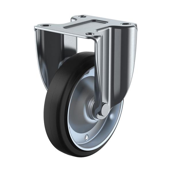 物流保管用品〜キャスター〜プレート式ゴム車