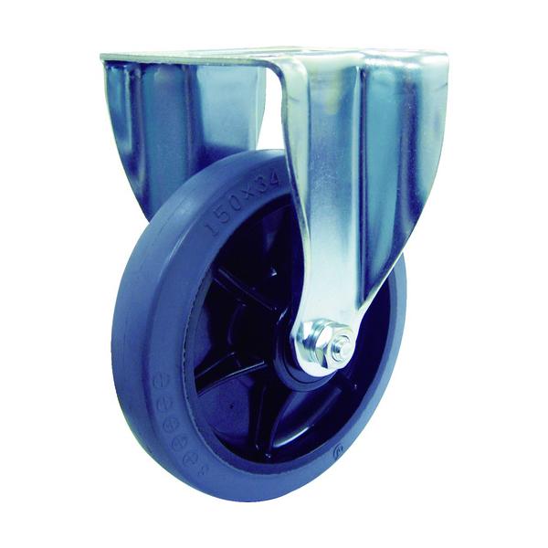 物流保管用品〜キャスター〜プレート式ゴム車