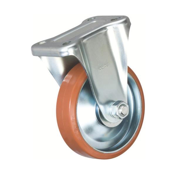 物流保管用品〜キャスター〜プレート式ウレタン車