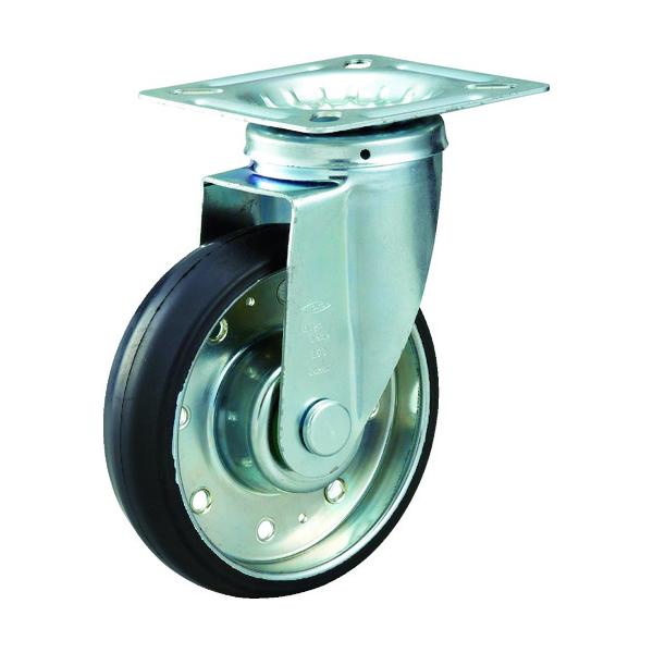 物流保管用品〜キャスター〜プレート式ゴム車