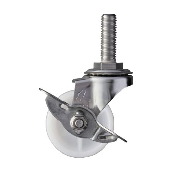 物流保管用品〜キャスター〜ねじ込み式ナイロン車