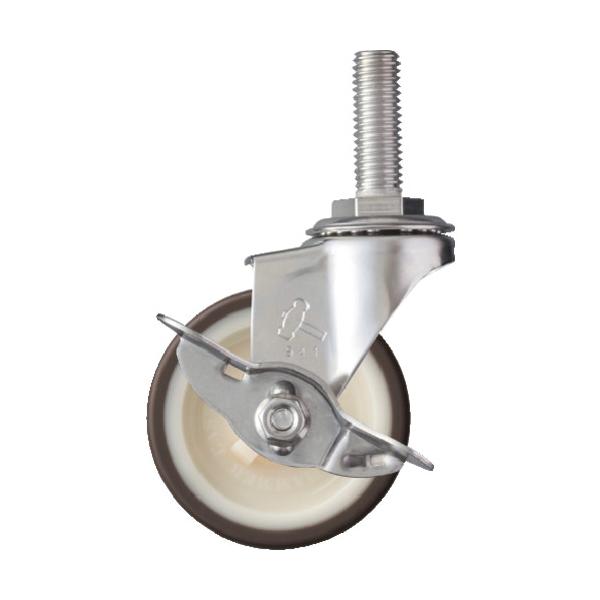 物流保管用品〜キャスター〜ねじ込み式ウレタン車